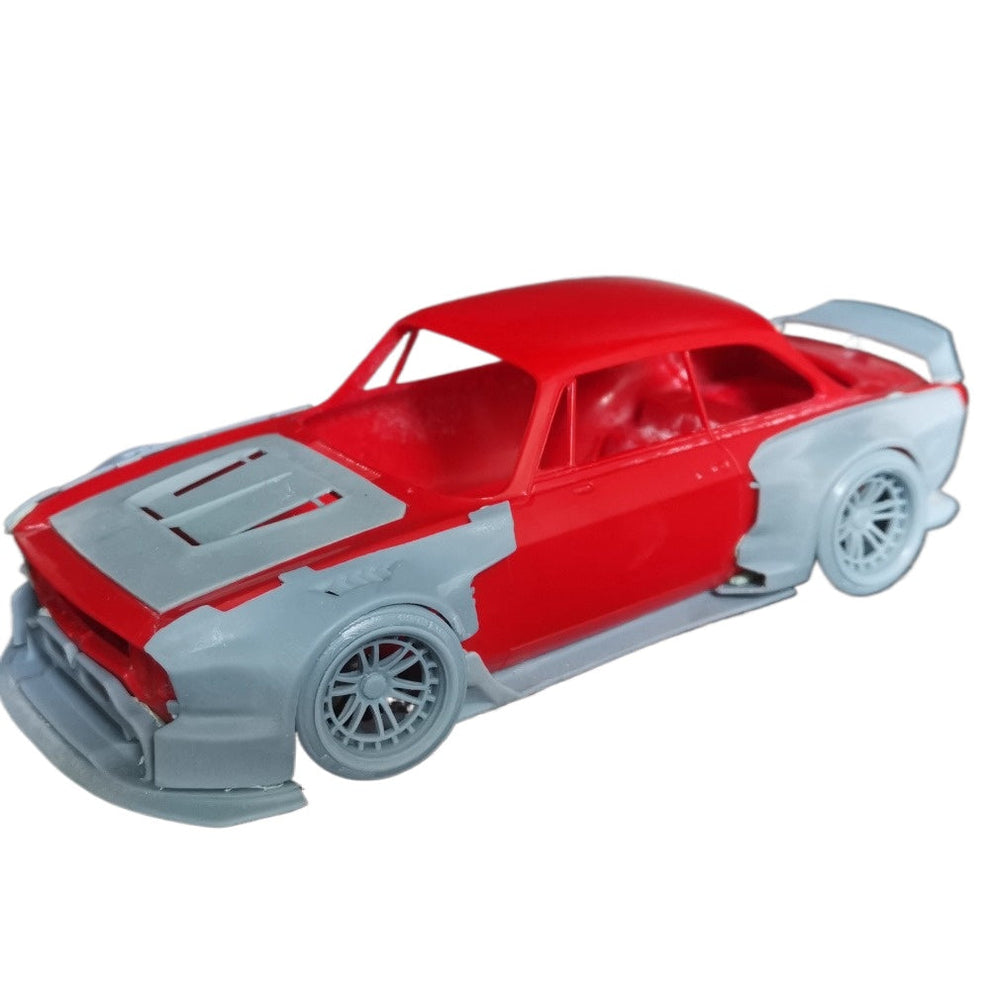 1/24 rc drift car body shell GTA wide body modification for tamiya ...