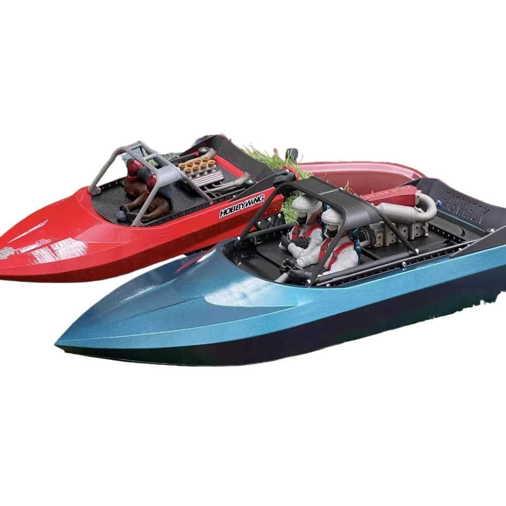 3D printed rc jet boat Ragnarok with M-JET-35 jet pump kit 55CM – RCOPWORLD